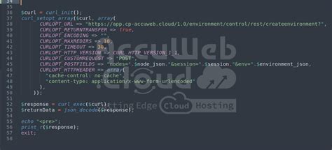 Automate Workflow With Accuwebcloud Platform Api