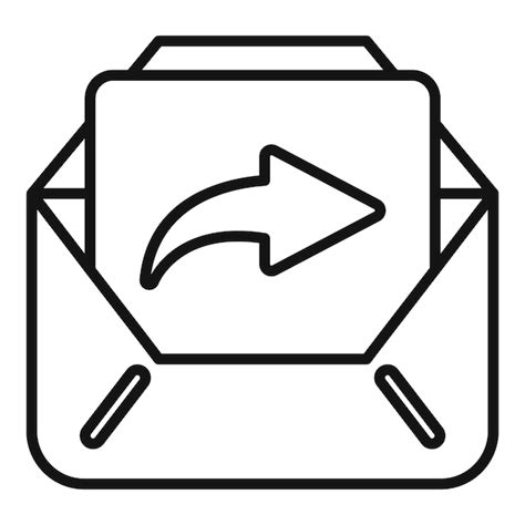 Premium Vector Mail Report Icon Outline Vector Analysis Chart Document Data