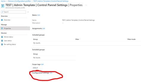 Intunedeviceconfigurationadministrativetemplatepolicywindows10 Cannot Bind Argument To