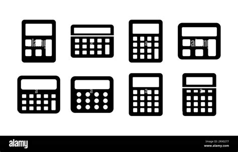 Calculator Icon Vector Math Icon Finances Sign Stock Vector Image Calculator Icon Vector Math Icon Finances Sign Stock Vector Image