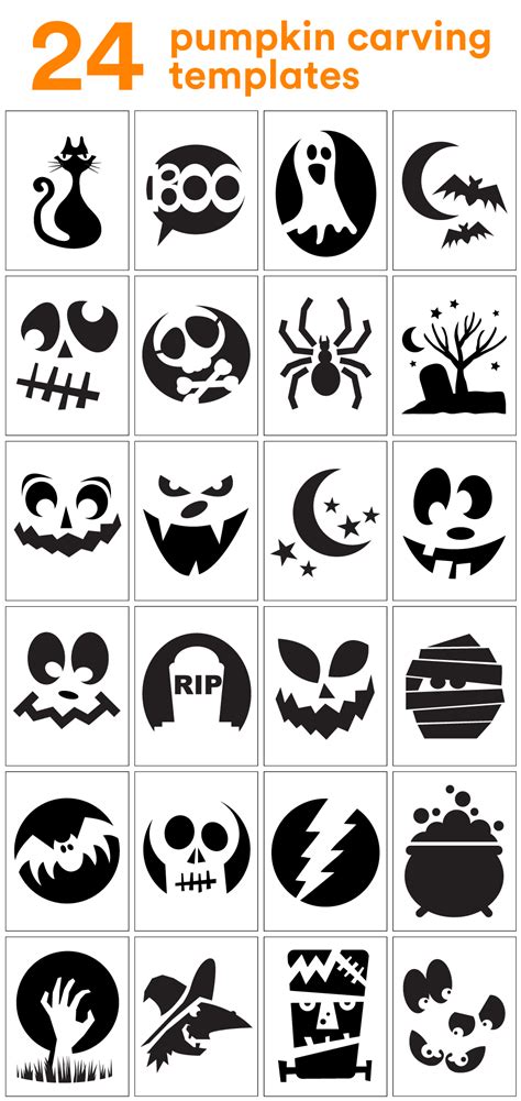 Pumpkin Carving Ideas Stencils Printable Free Printable
