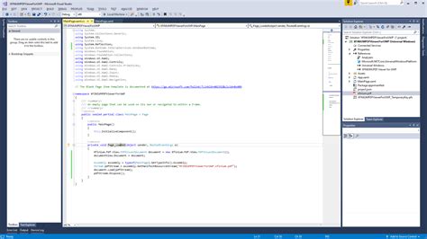 getting started with xfinium pdf viewer in uwp applications xfinium