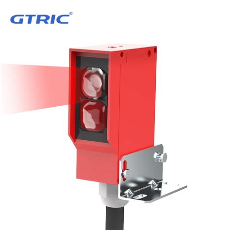 측정 측량 프리즘 반사 테이프 Gtric 사각 광전 센서 광학 적외선 스위치 확산 Ip6 티몬