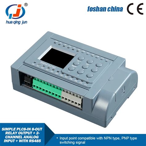 Huaqingjun 8 En 8 Salida De Rele Plus 2 Canales De Entrada Analógica 0 20ma Con Comunicación