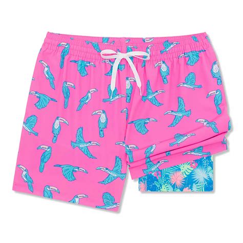Chubbies Mens The Toucan Do Its Lined Stretch Classic Swim Trunks 5 5
