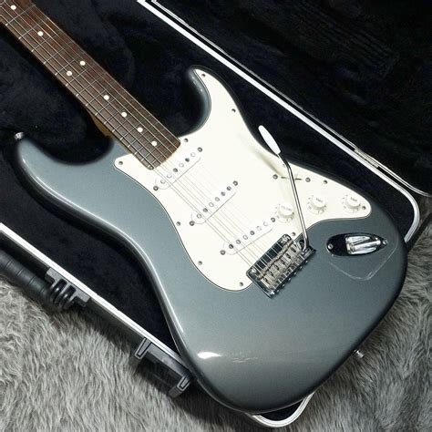 Fender American Standard Stratocaster Rw Charcoal Frost Metallic【2010年製