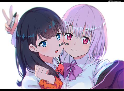 Takarada Rikka And Shinjou Akane Gridman Universe And More Drawn By Shiitake Urimo Danbooru