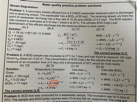 Bod Temperature Correction Coefficient Rpeexam