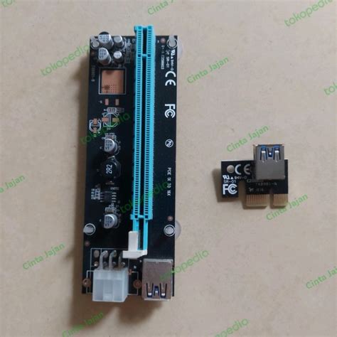 Jual Pcie Riser Vga Gpu 6 Kapasitor Pci Capacitor Seken Jakarta Timur Cinta Jajan Tokopedia