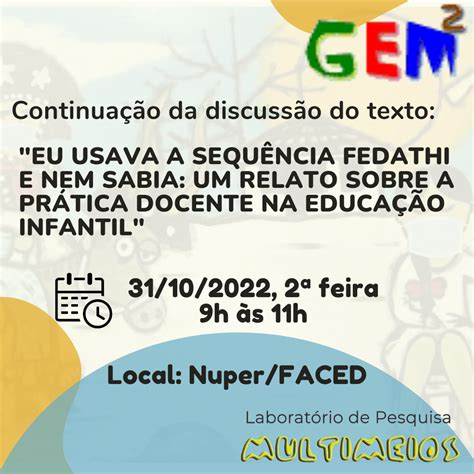 3º Encontro Gemm 2022 2 Blogs Do Multimeiosblogs Do Multimeios