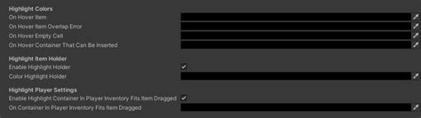 Configuring Highlight Colors Ultimate Grid Inventory Docs Rushassets