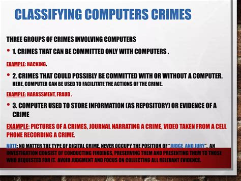Chap 1 General Introduction To Computer Forensics Ppt Computing Technology And Computing