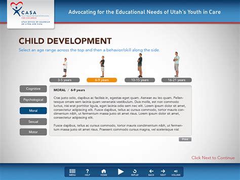 User Interface E Learning Course Behance