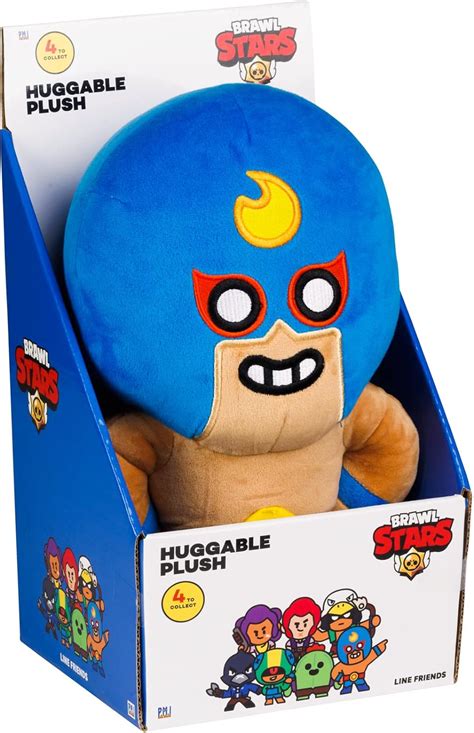 Brawl Stars El Primo The Mexican Wrestler Huggable Plush Inch Cm Tall Plushie Toy Doll