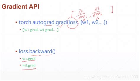 Pytorch梯度计算 Csdn博客