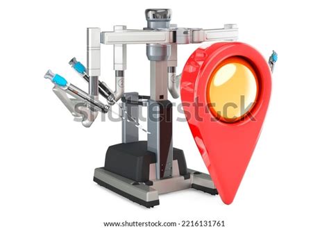 Robotic Surgical System Map Pointer 3d Stock Illustration 2216131761