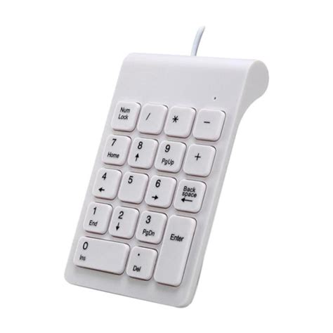 Mini Usb Wired Numeric Keypad Numpad 18 Keys Digital Keyboard For Accounting Teller Laptop