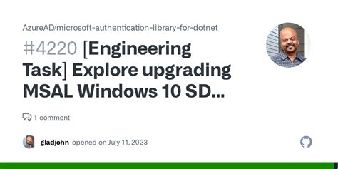 Engineering Task Explore Upgrading Msal Windows 10 Sdk To Support Uwp Apps · Issue 4220