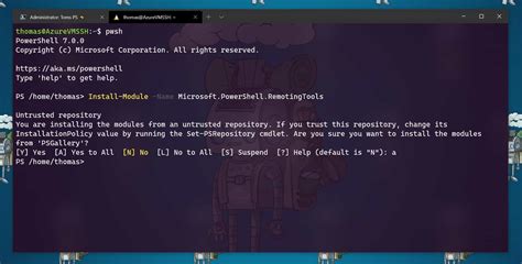 Enable Powershell Ssh Remoting In Powershell 7 Thomas Maurer