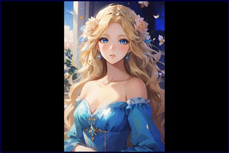 Beautiful Anime Princess Graphic By Forhadx Creative Fabrica