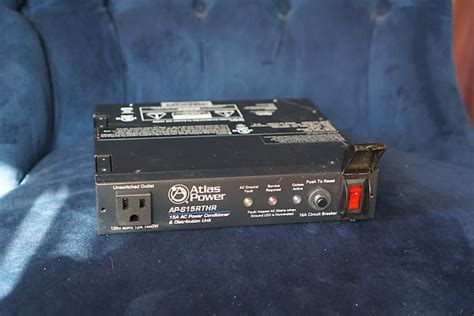 Atlas Sound Ap S15hr Power Conditioner 1 2u 2010s Black Reverb