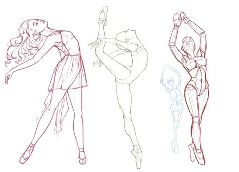 Ballet Poses Drawing Reference And Sketches For Artists