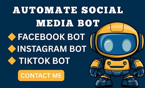 Create Social Medial Bot Tiktok Bot Facebook Bot Instagram Bot Python