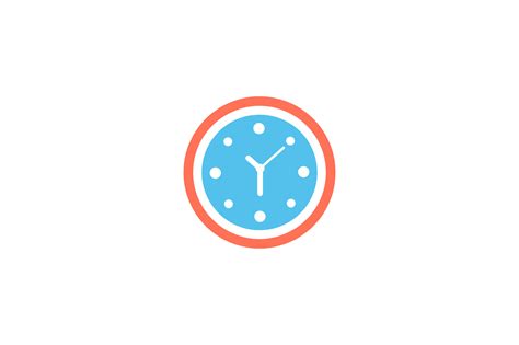 Clock Flat Icon Vector Graphic By Riduwanmolla Creative Fabrica