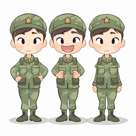 Vetores E Ilustrações De Caricatura Militar Para Download Gratuito