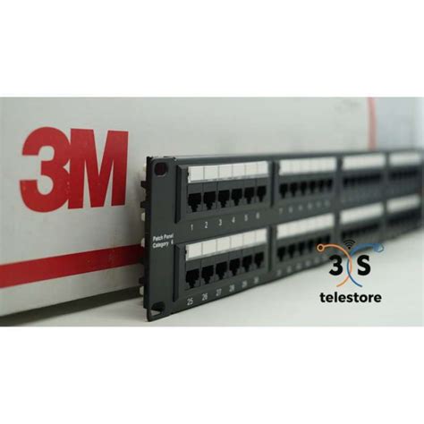 Promo Patch Panel 48 Port Cat 6 3m Fully Loaded Diskon 23 Di Seller Praptuma Cengkareng Barat