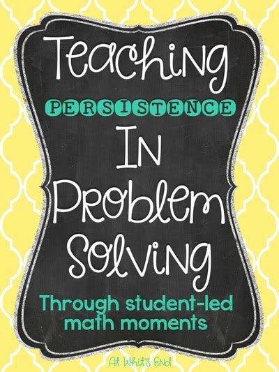 Problem Solving Teaching Strategies
