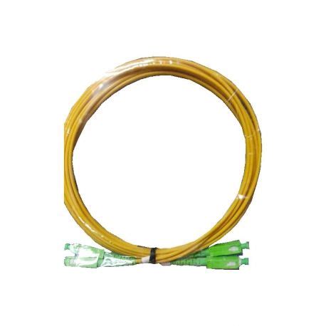 Patch Cord De Fibra SC APC SC APC Monomodo Duplex Tienda CQNet