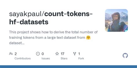 github sayakpaul count tokens hf datasets this project shows how to