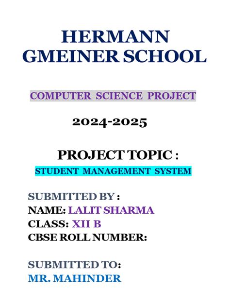 Portfolio Cs Class 12th Pdf Sql Databases
