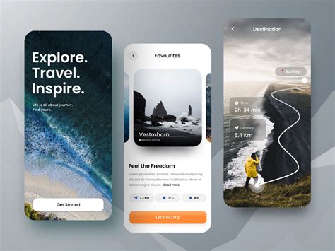 Mobile App UI Designs On Behance