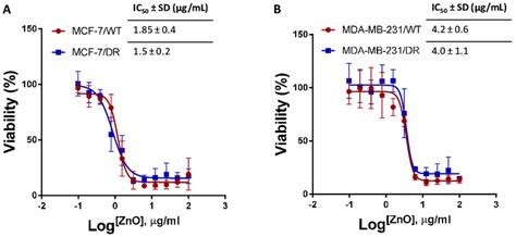 Dose Response Curves A Dose Response Curve With Ic50 Of Mcf 7 Wt And