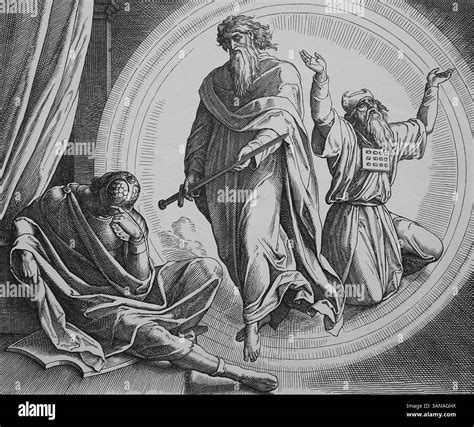 Old Testamentjudas Maccabeus Has A Vision The Second Book Of The Maccabees Illustration By J