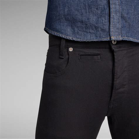 D Staq Jeans Black G Star® Ca