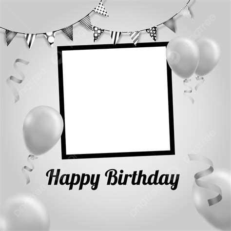 트위본 해피버스데이 그레이 트위본 생일 생일 리본 트위본 그레이 Png 일러스트 및 벡터 에 대한 무료 다운로드 Pngtree