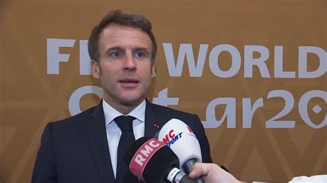 ប្រធានាធិបតីបារាំងថ្លែងកោតសរសើចំពោះសាមគ្គីភាពរបស់ក្រុមកីឡាករជម្រើសជាតិ