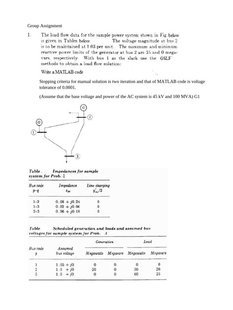 Load Flow Analysis For 3 Bus System Pdf