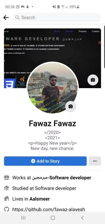 🧑🏻‍💻 Fawaz A On Linkedin Amazing Self Made Portfolio