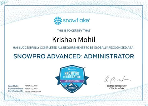 Accenture Dataai Snowflake Dataengineering Krishan Mohil