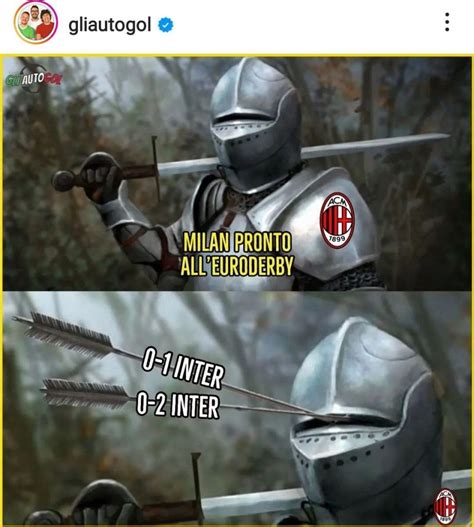 Se Cera Leao E Non Solo I Meme Più Belli Di Milan Inter Foto