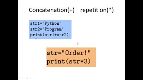 Python String Part1 Youtube