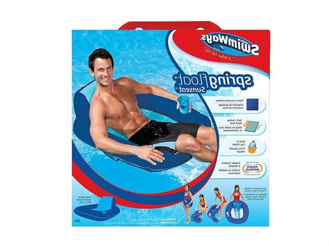 Swimways Spring Float Sunseat Floating Chair For Pool