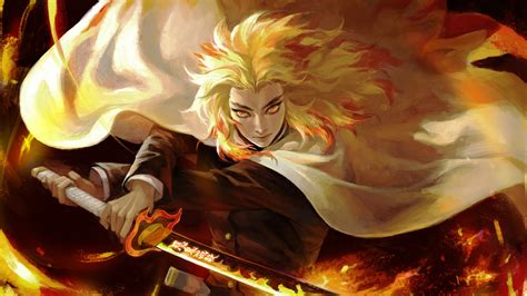 1920x1080xe6e7 Resolution Cool Kyojuro Rengoku Hd Demon Slayer