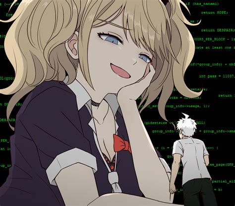 Hinata Hajime Enoshima Junko And Hinata Hajime Danganronpa And 2