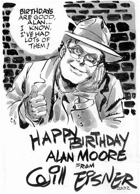 Alan Moore World Will Eisner And Alan Moore