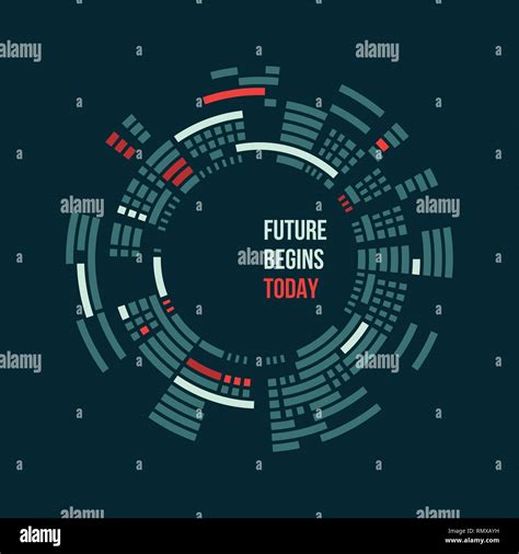 Abstract Technology Background With Various Technology Elements Hi Tech